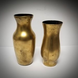 Accents | Gold Color Rustic Vase Set | Poshmark